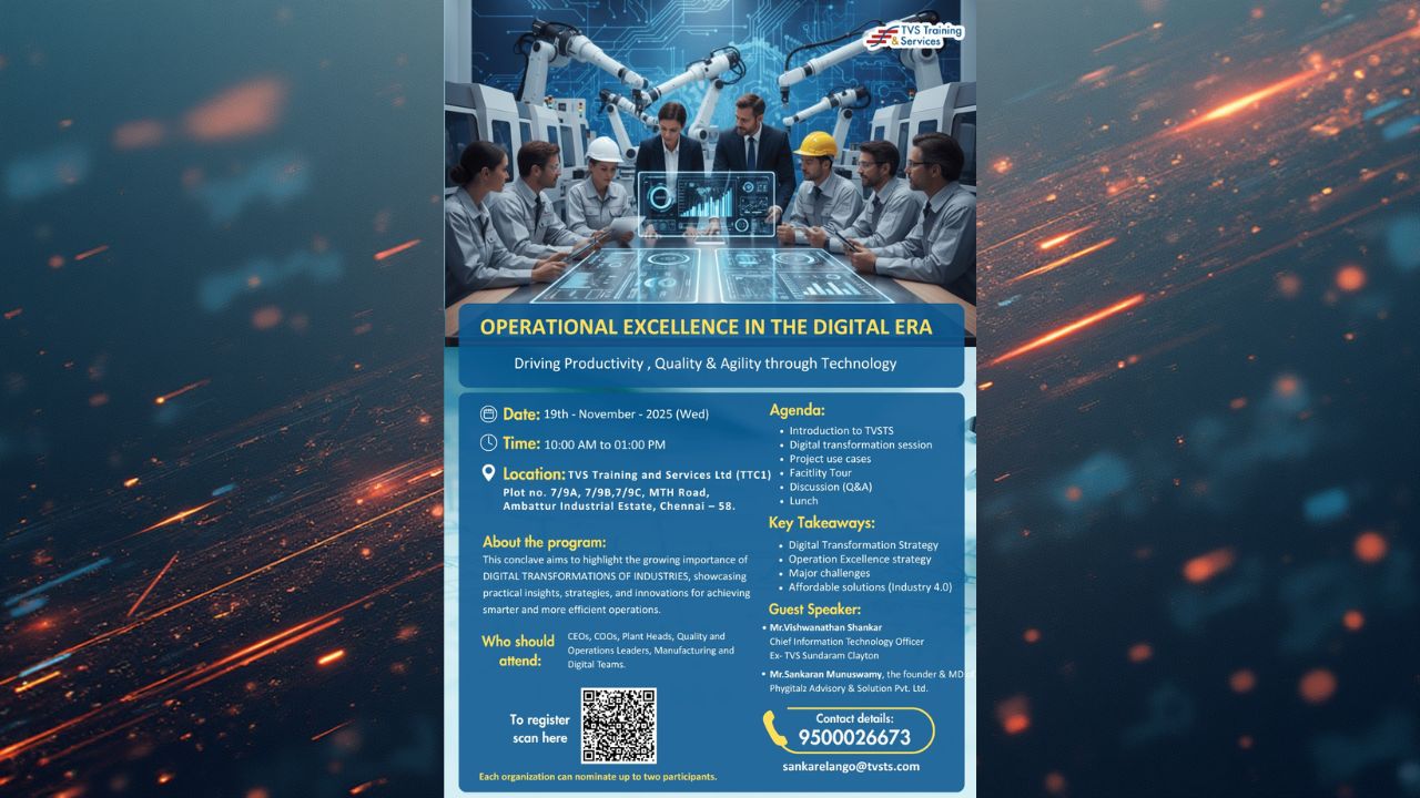 Operational Excellence in the Digital Era - TVS Training Services